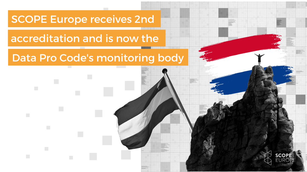 PRESS RELEASE: SCOPE Europe becomes the accredited monitoring body for ...